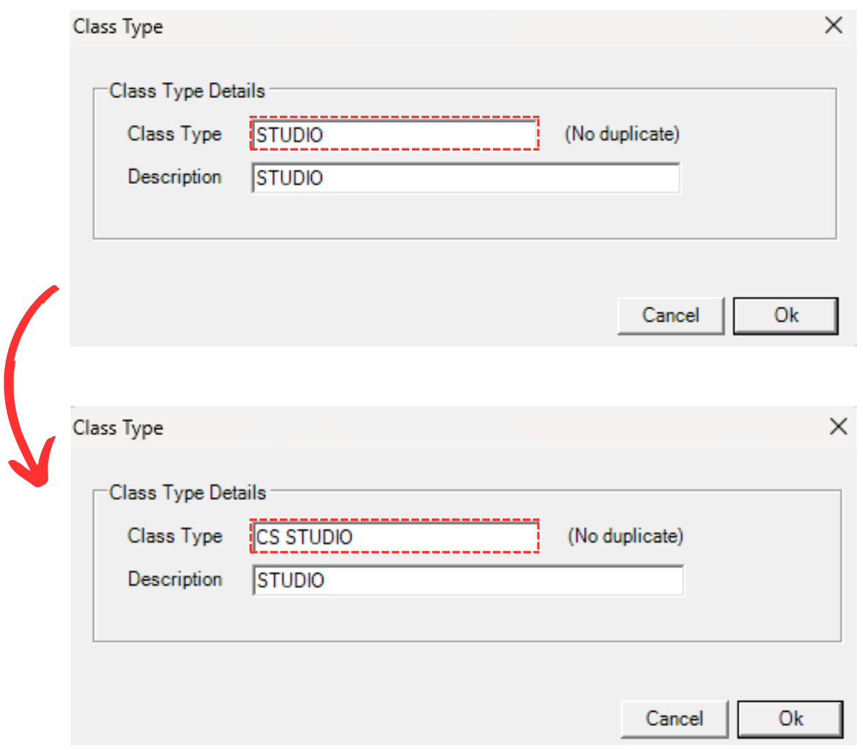 Stage 1: Database: Class Type | TPlus